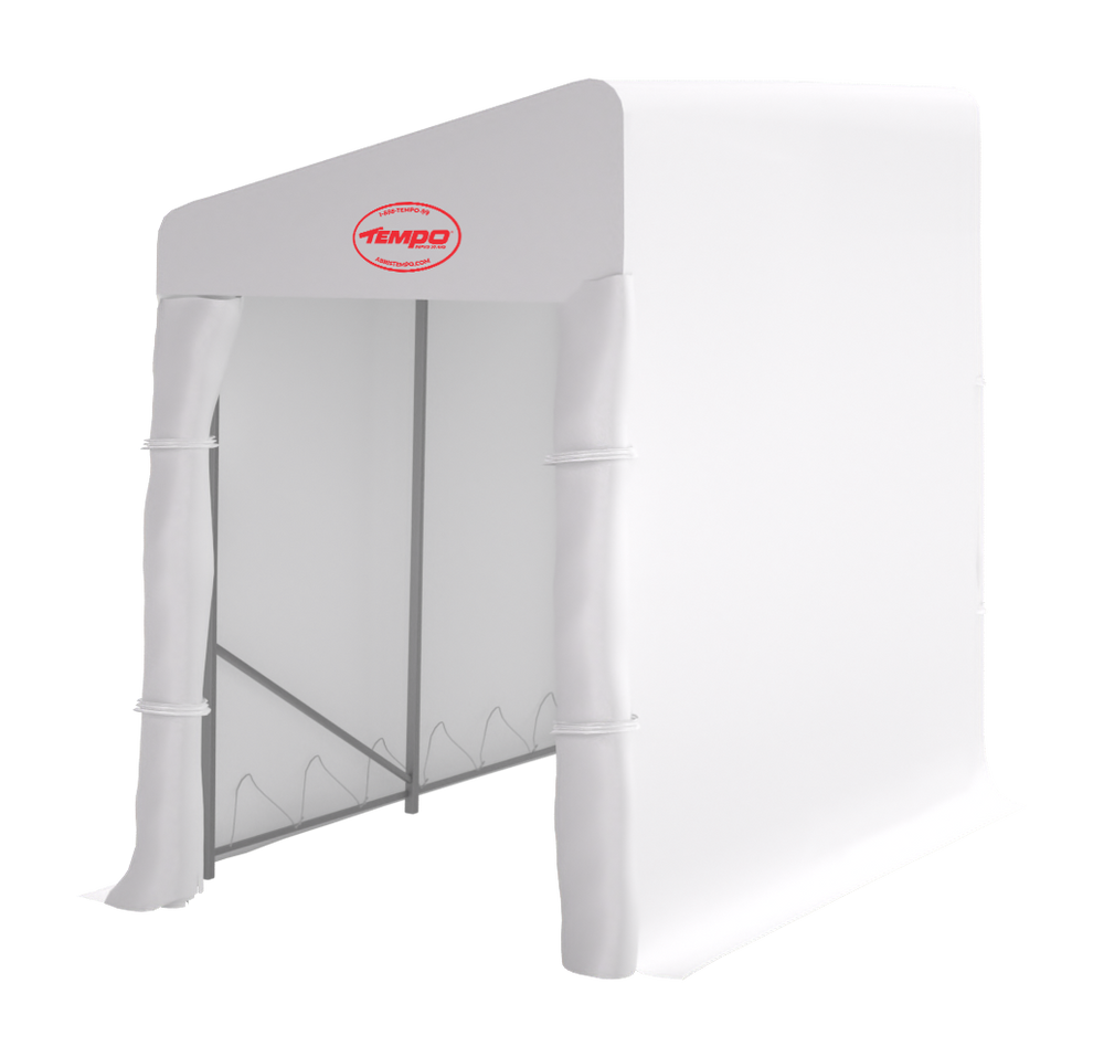Mini single-slope shelter 5x12 – Abris Tempo